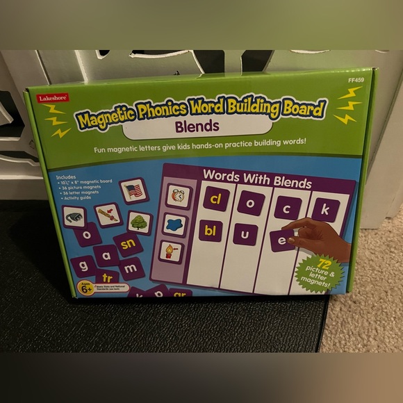 lakeshore | Toys | New Lakeshore Magnetic Phonics Word Building Board ...